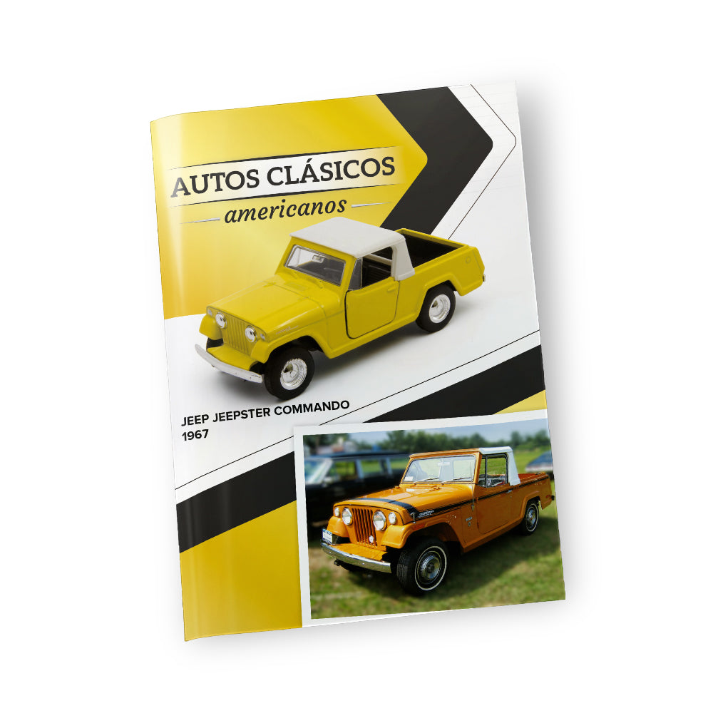 CAA09 - 1967 JEEP JEEPSTER COMMANDO + FASCÍCULO – coleccioneselcomercio